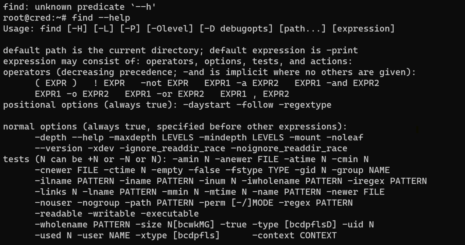 Comando find no Linux: guia completo com exemplos